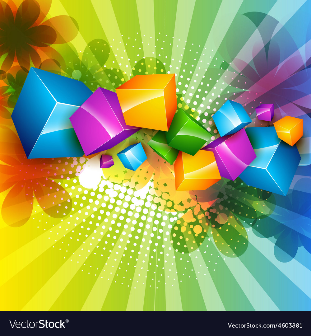 Cube Royalty Free Vector Image - VectorStock