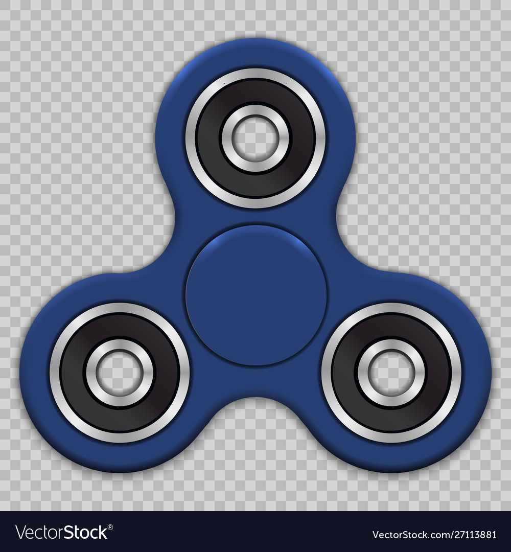 Hand spinner fidget Royalty Free Vector Image - VectorStock