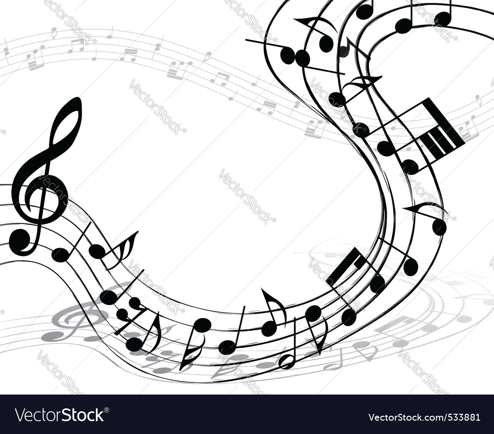 Musical notes Royalty Free Vector Image - VectorStock