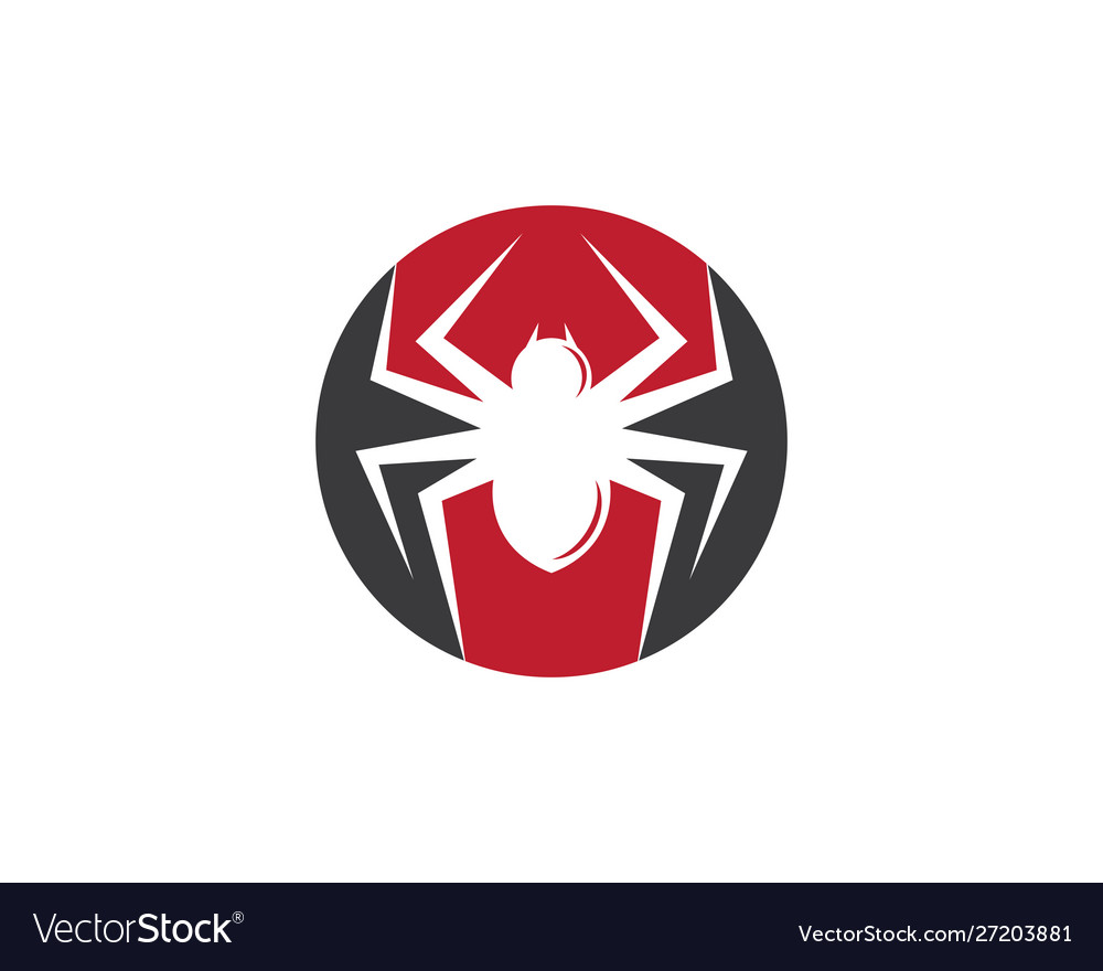 Spider symbol icon design Royalty Free Vector Image