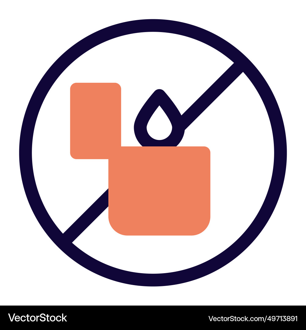 Prohibited use or possession of fire lighters Vector Image