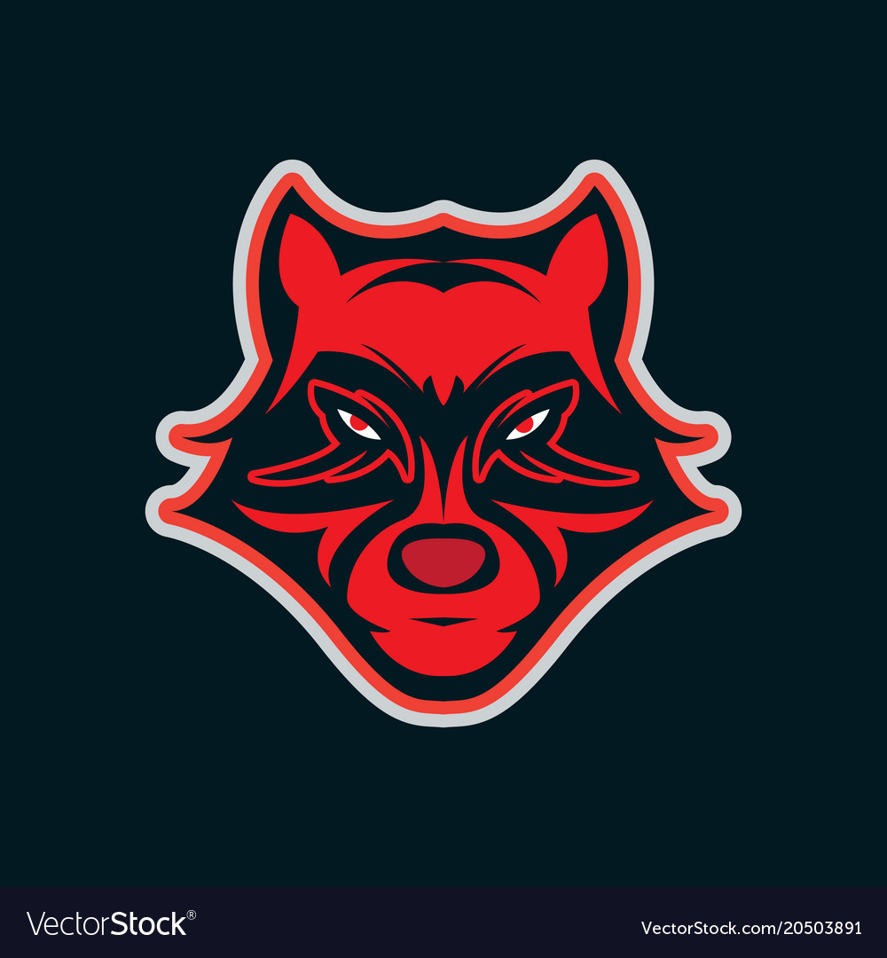 Wolf logo Royalty Free Vector Image - VectorStock