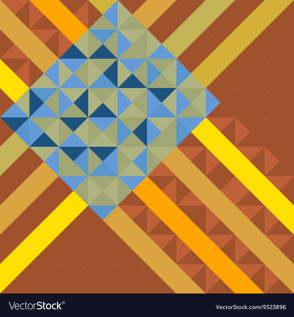Abstract multicolor square background Royalty Free Vector