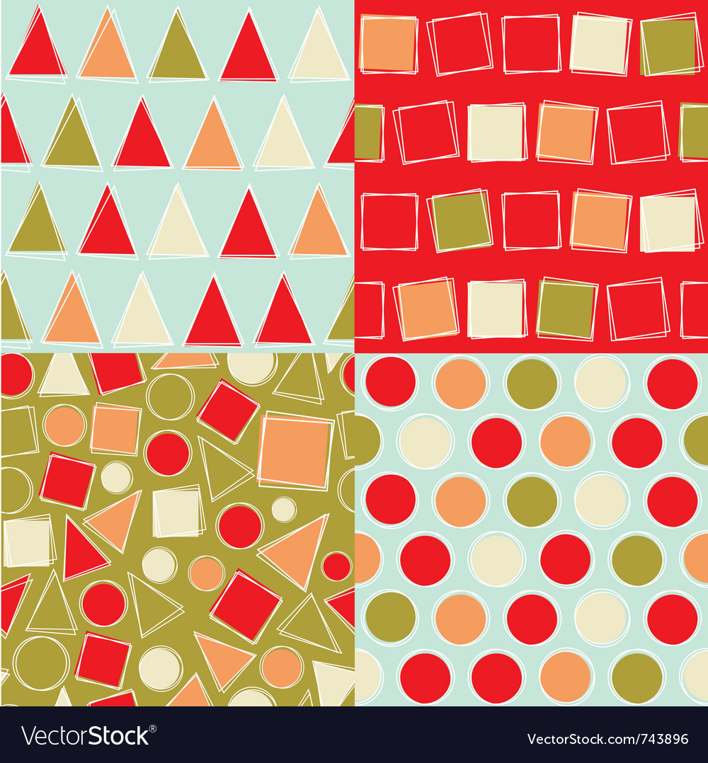 Classic patterns Royalty Free Vector Image - VectorStock