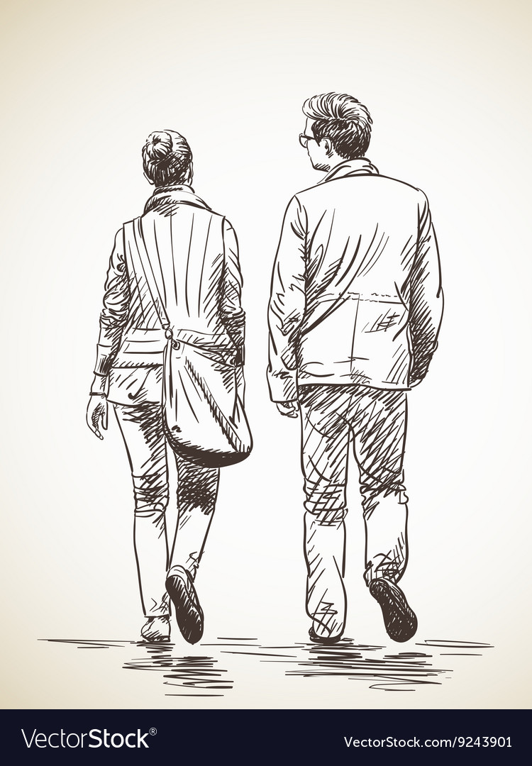 Couple Royalty Free Vector Image - VectorStock