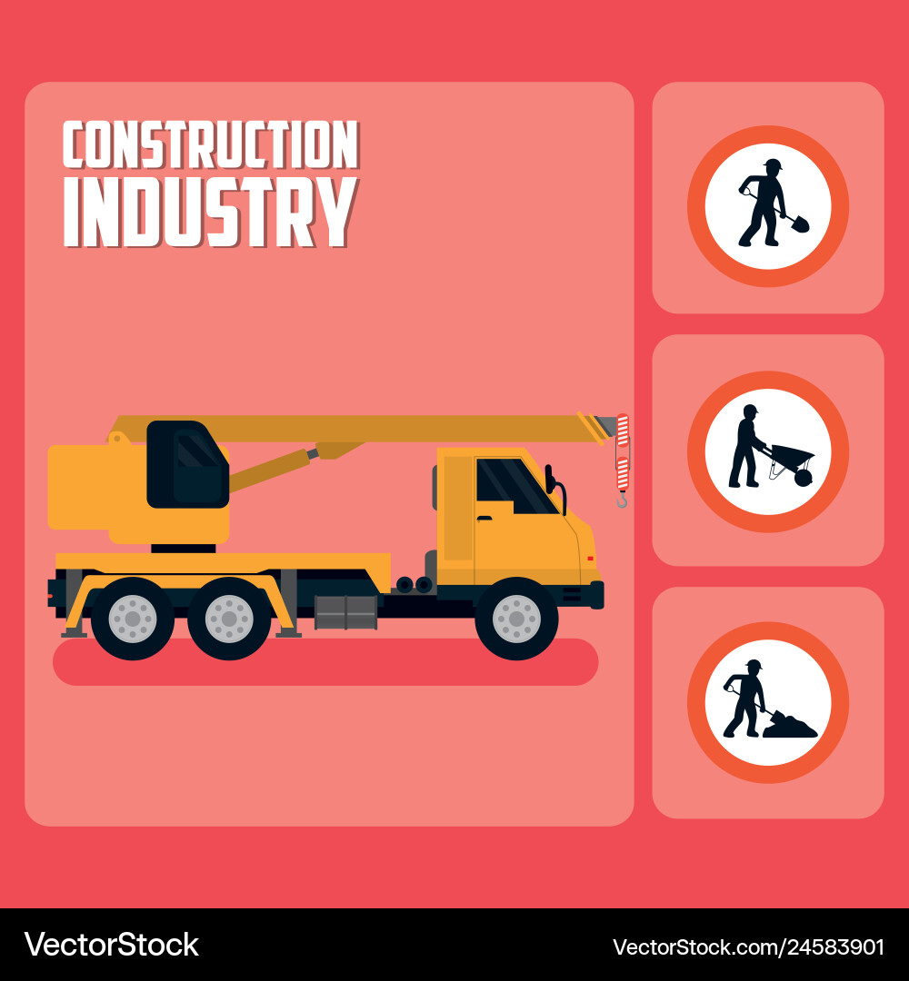 Set of construction roadsigns icons Royalty Free Vector