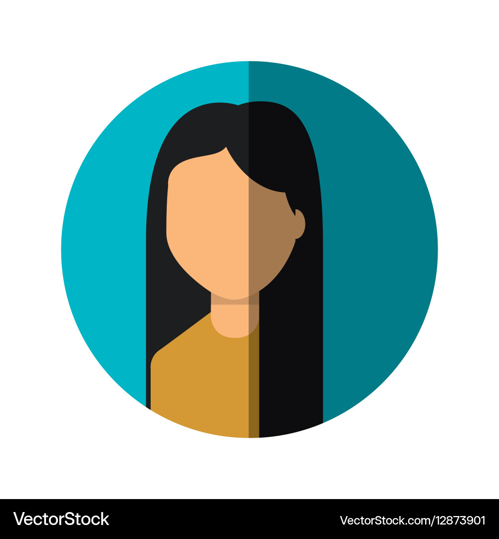 Woman cartoon icon Royalty Free Vector Image - VectorStock