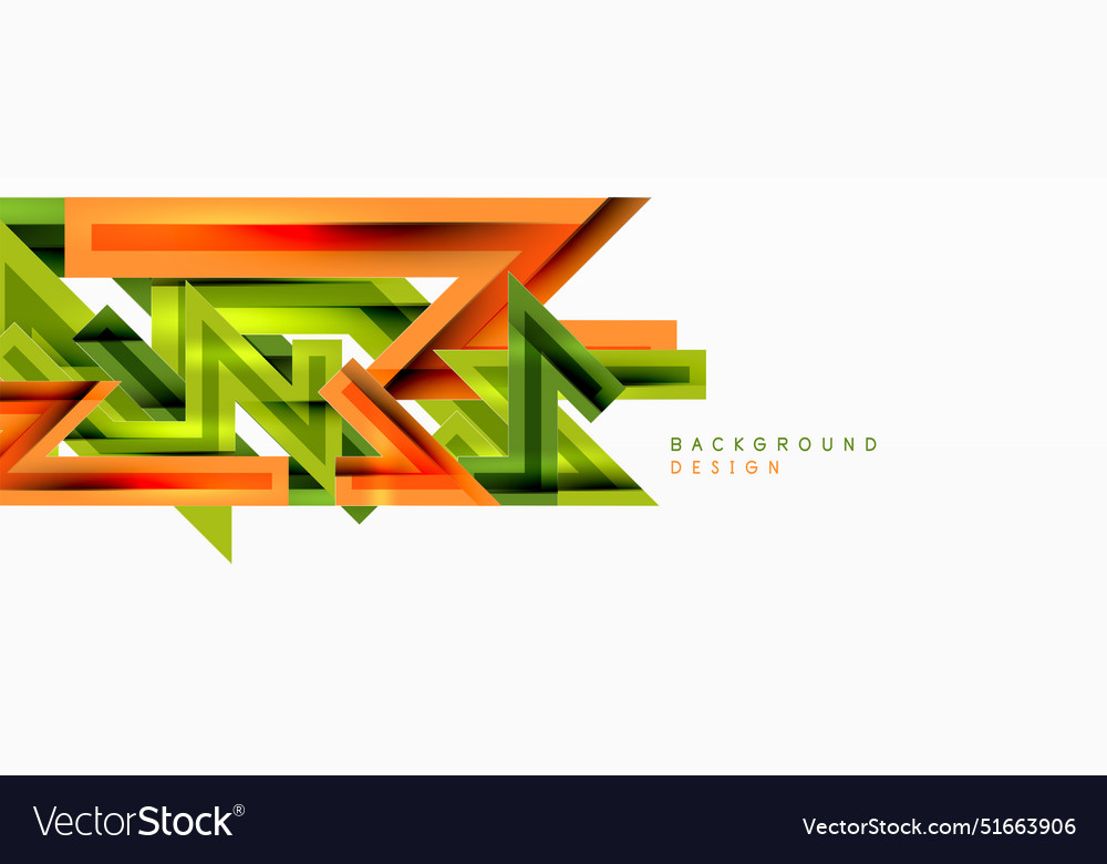 Line zig zag dynamic geometric abstract background