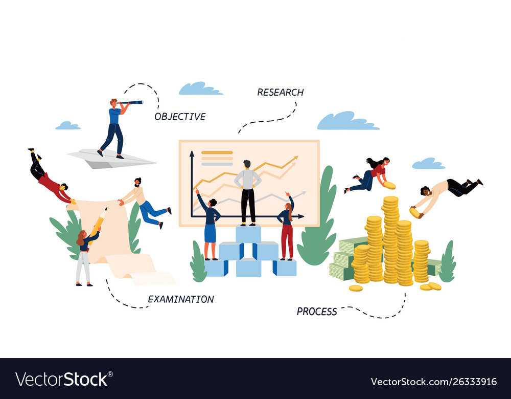 Business concept audit objective expertise Vector Image Business concept audit objective expertise Vector Image