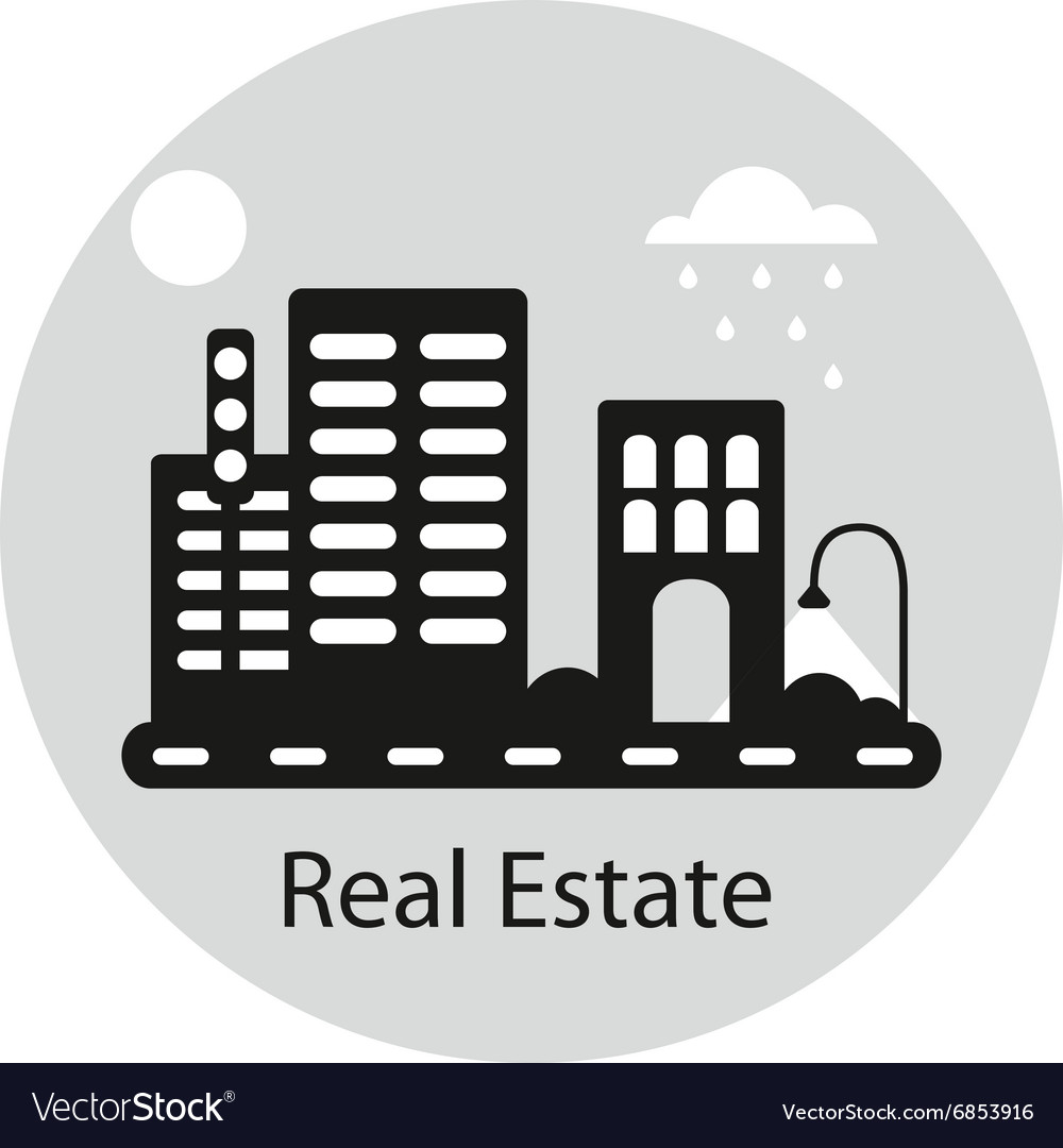 Realestatesign Royalty Free Vector Image - VectorStock