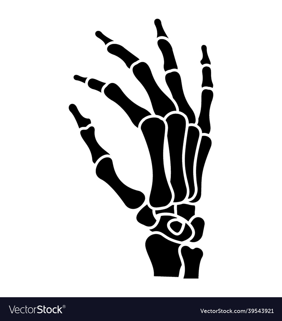 Creepy hand Royalty Free Vector Image - VectorStock