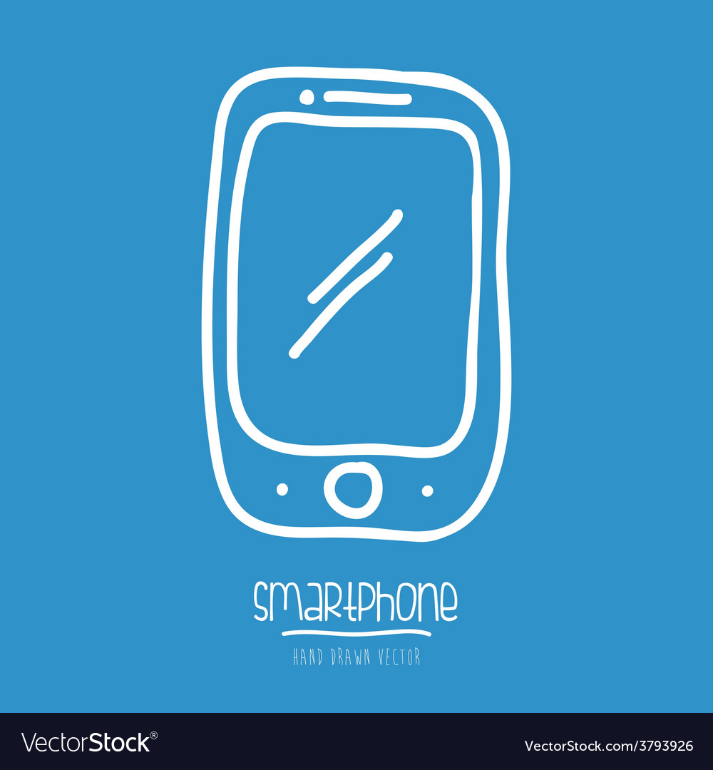 Smartphone Royalty Free Vector Image - VectorStock