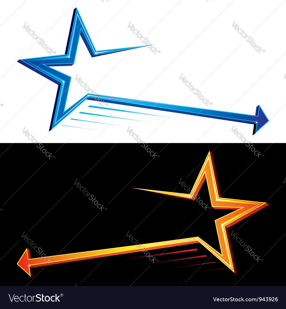 Star symbols Royalty Free Vector Image - VectorStock