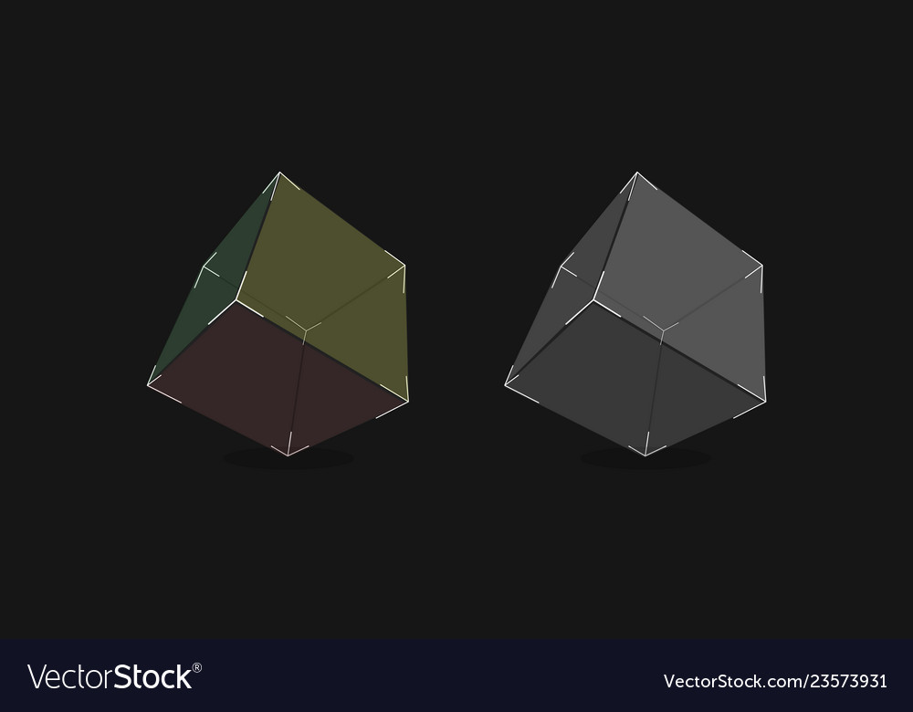 Cube logo Royalty Free Vector Image - VectorStock