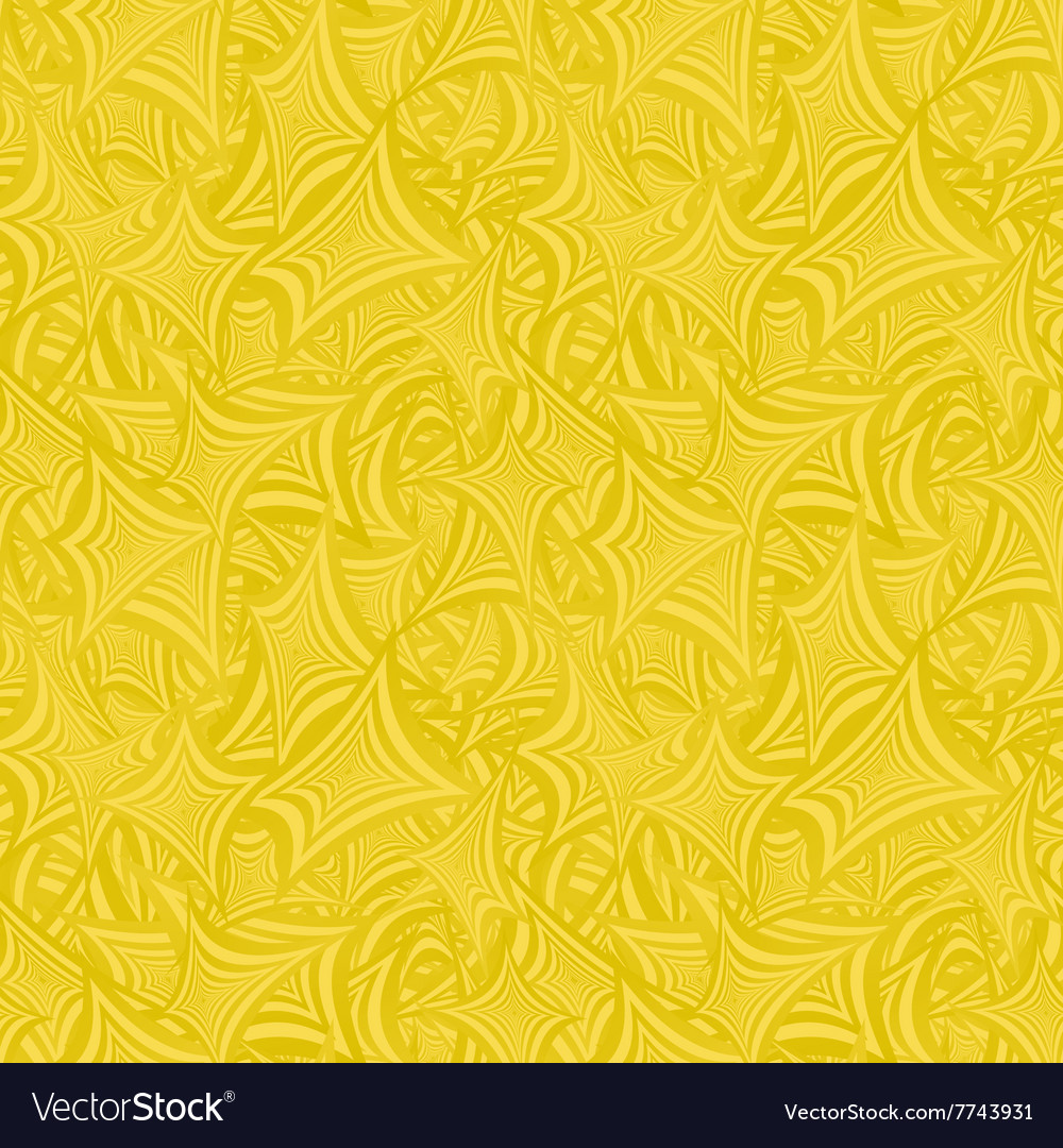 Golden Abstract Seamless Pattern Background Vector Image