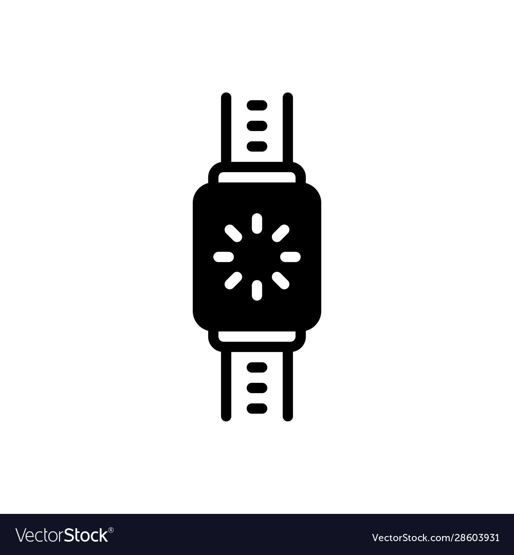Smartwatch Royalty Free Vector Image - VectorStock