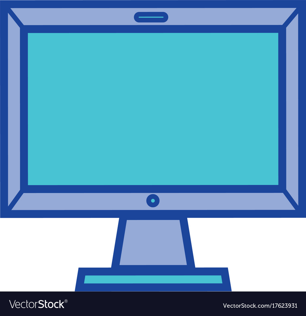 Technology screen electronic equipment design Vector Image