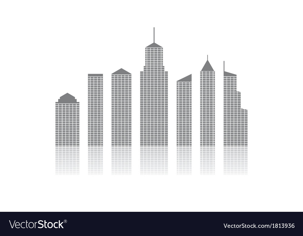 Cityscape Royalty Free Vector Image - VectorStock