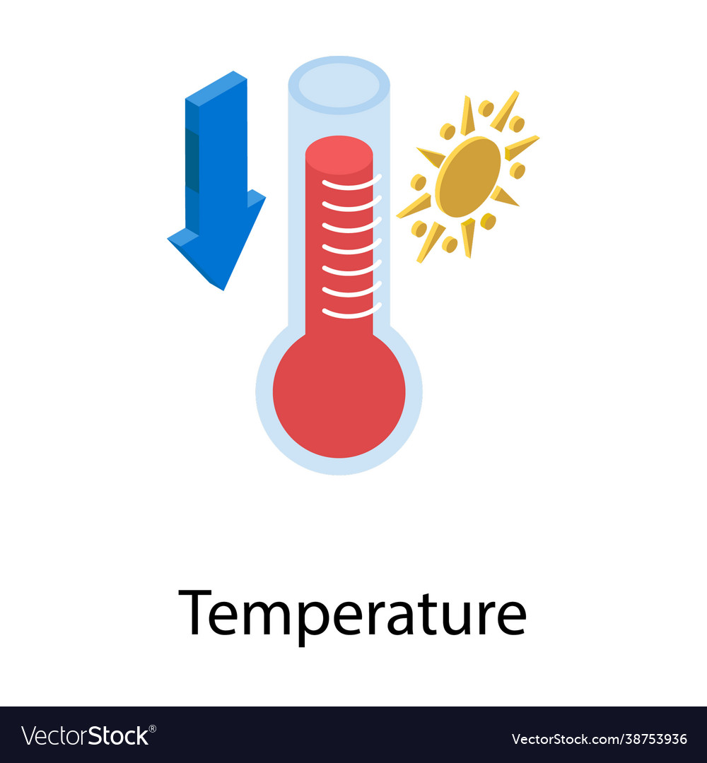 Temperature Royalty Free Vector Image - VectorStock