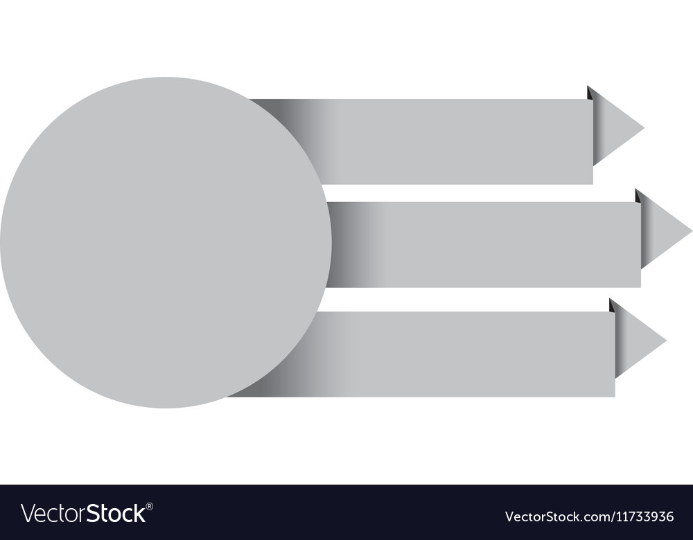 Template empty infographic Royalty Free Vector Image