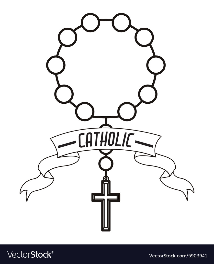 Catholic design Royalty Free Vector Image - VectorStock