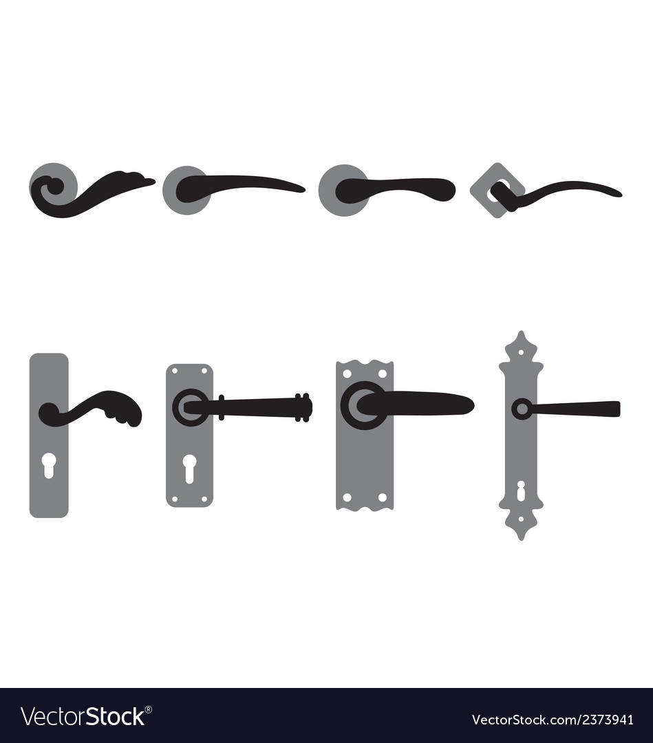 Doorknob Royalty Free Vector Image - VectorStock