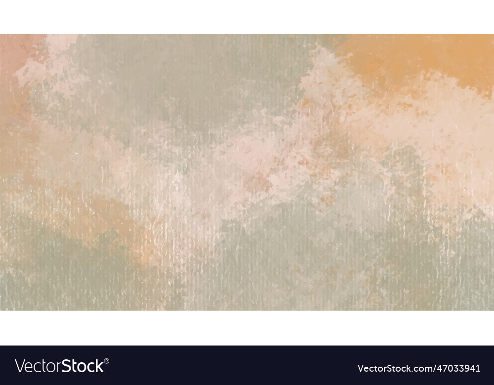 Earth tone watercolor minimal design for text Vector Image