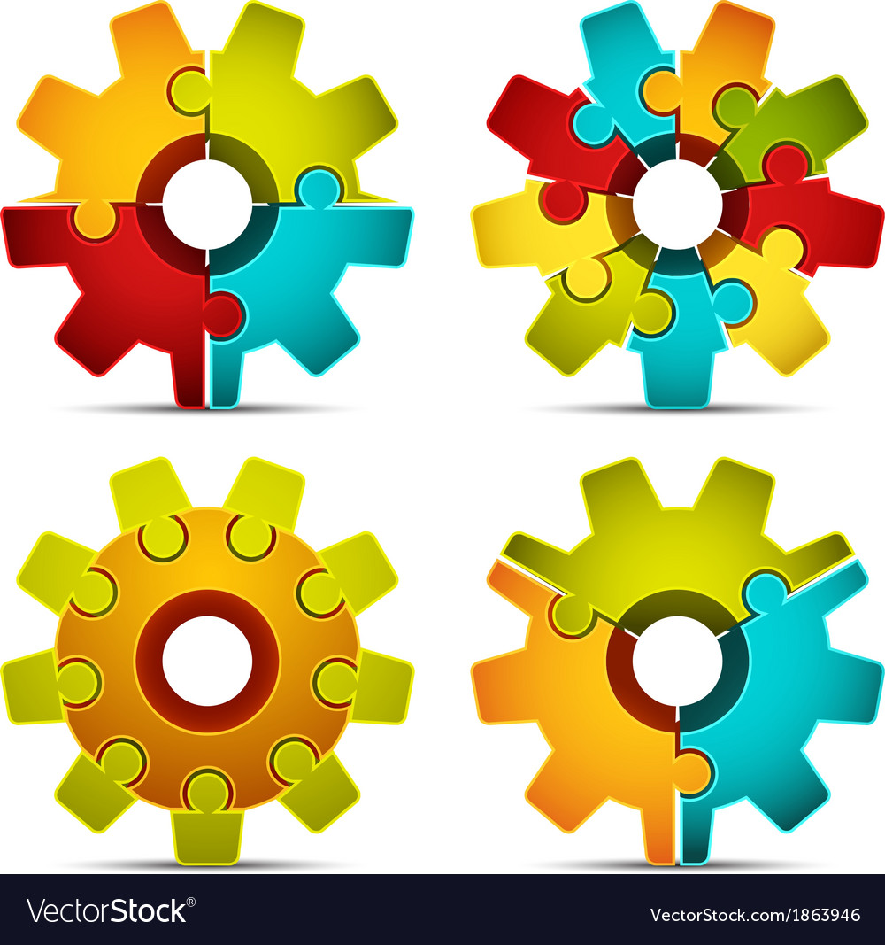 Gears Royalty Free Vector Image - VectorStock