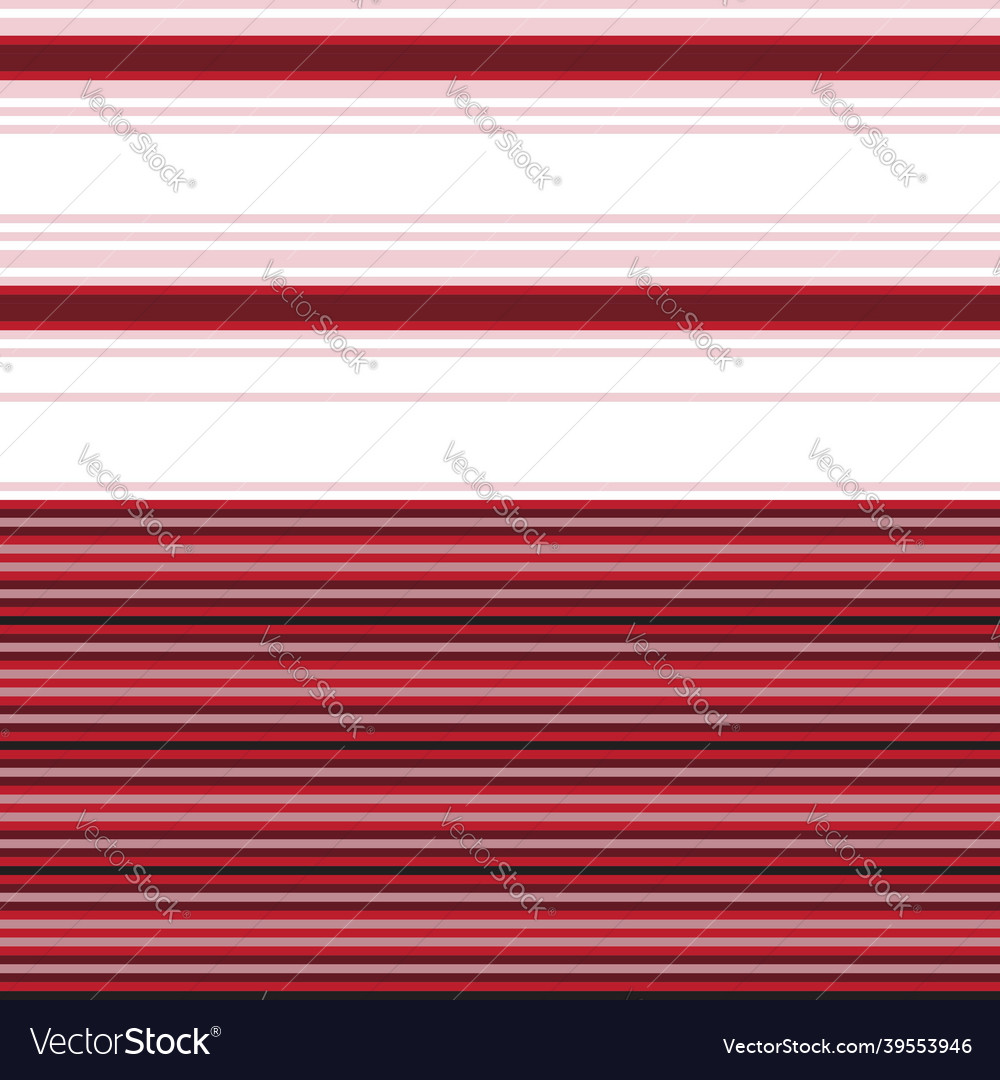 Red double striped seamless pattern design Vector Image