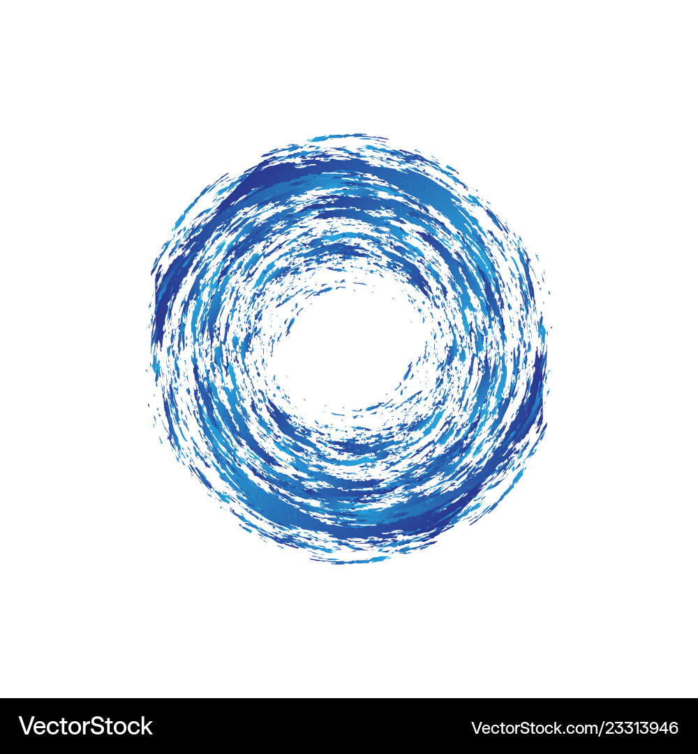 Wave business logo Royalty Free Vector Image - VectorStock