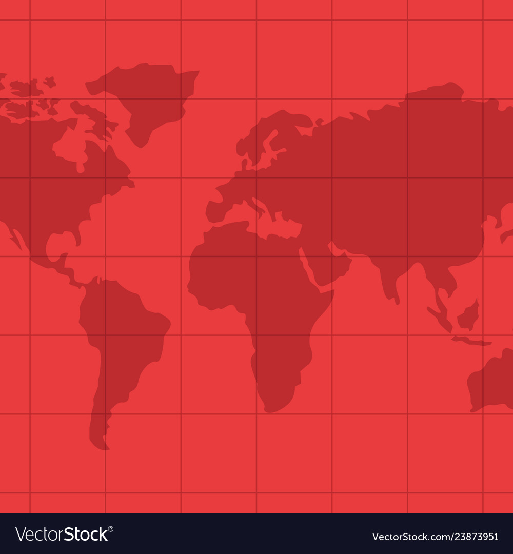 World map geography Royalty Free Vector Image - VectorStock