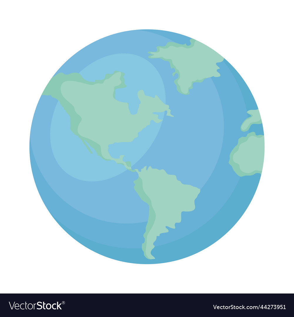 World planet earth Royalty Free Vector Image - VectorStock