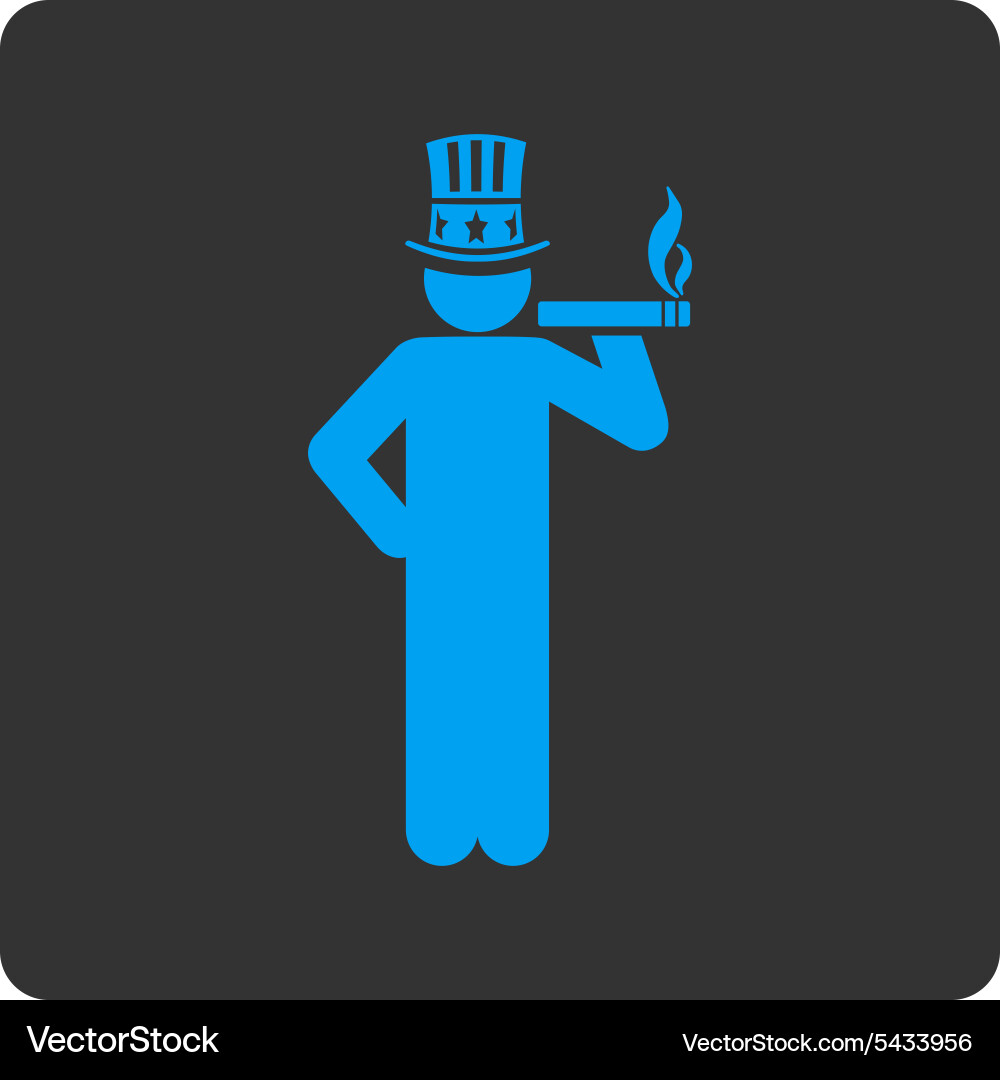 Capitalist icon Royalty Free Vector Image - VectorStock