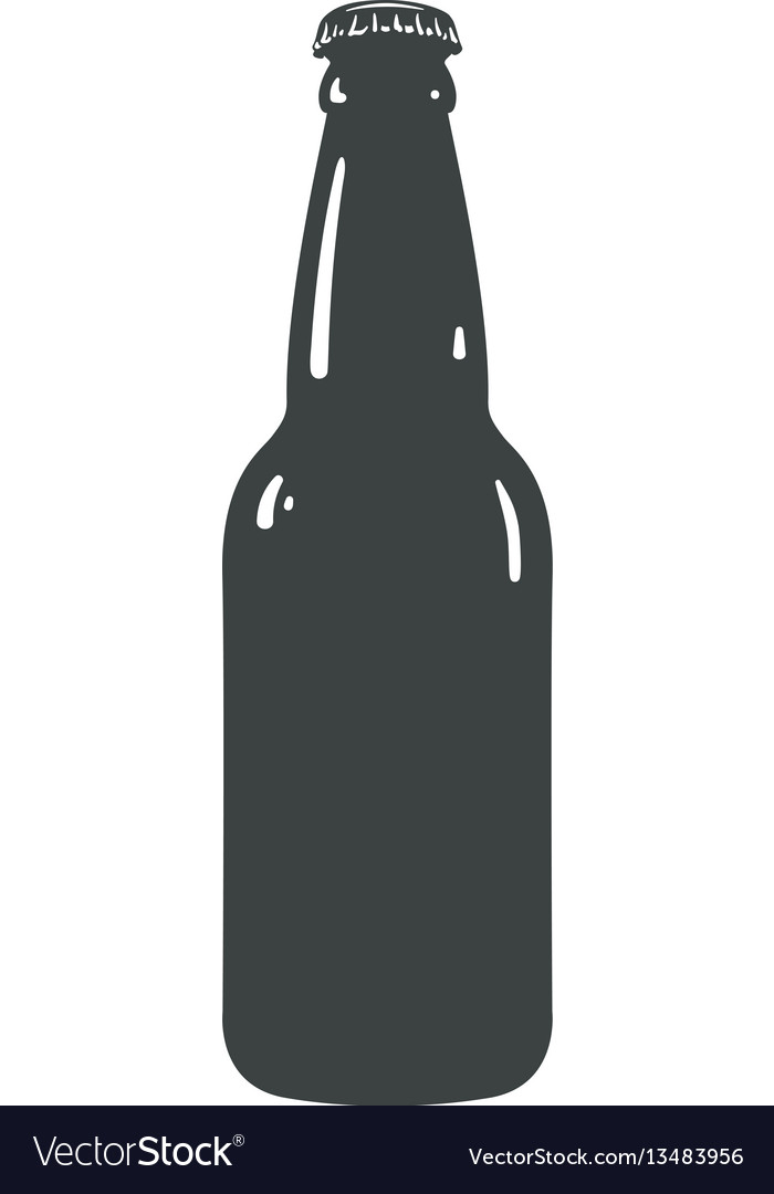Craft Beer Bottle Template Vintage Brewery Bottles