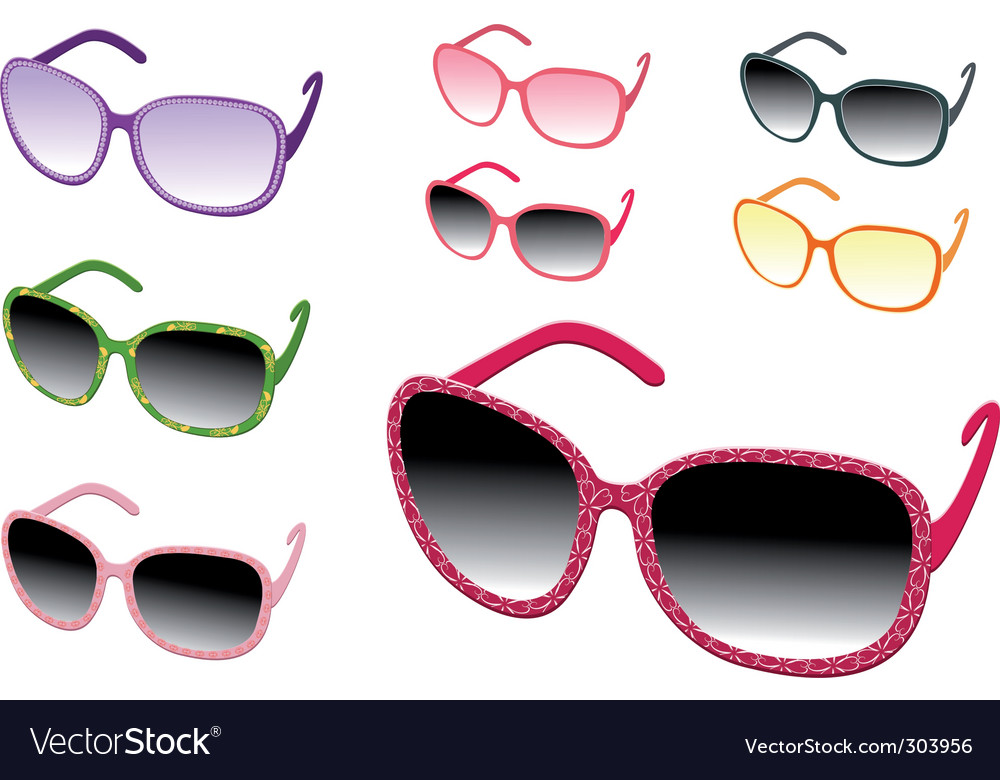 Sunglasses Royalty Free Vector Image - VectorStock