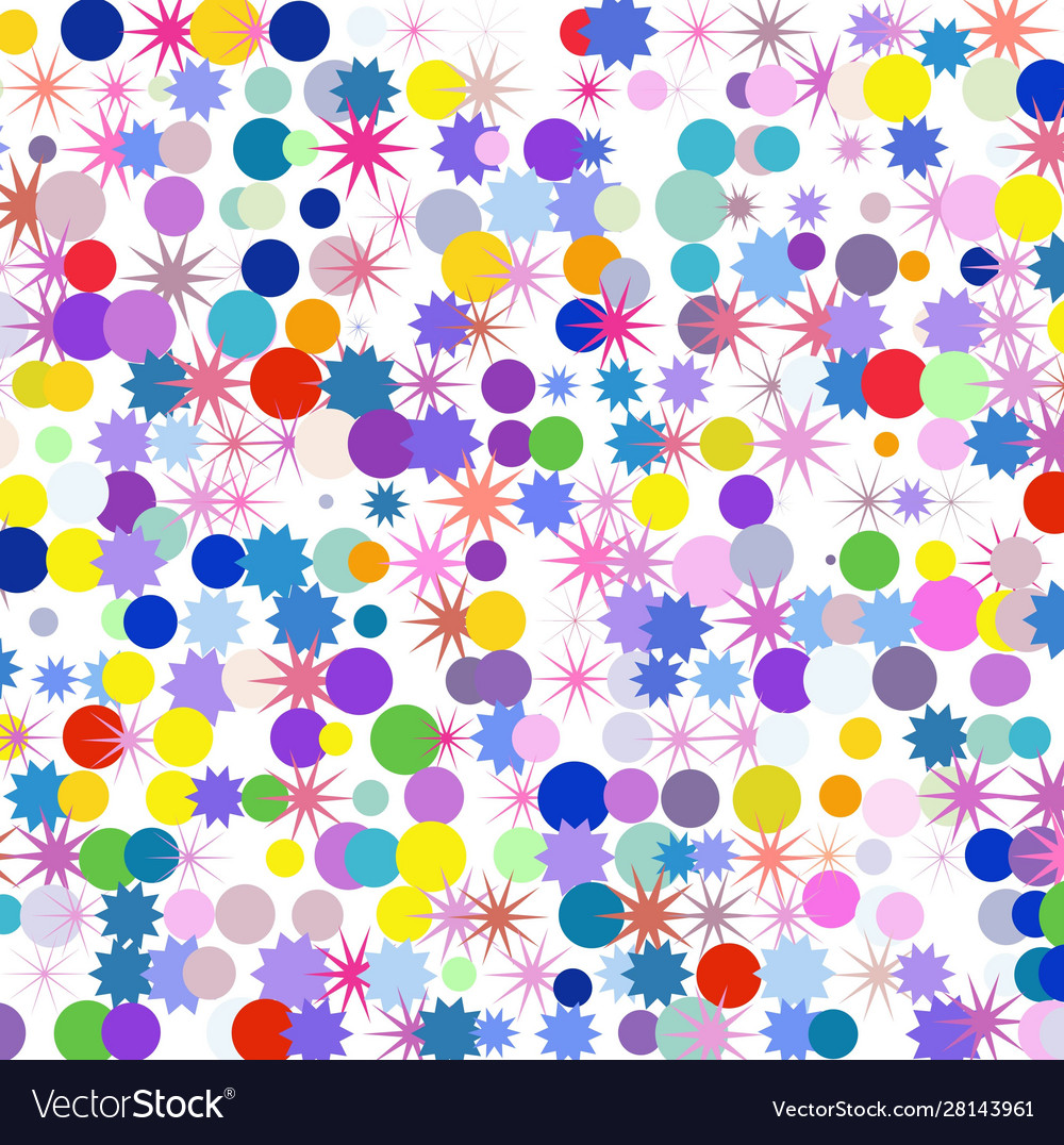 Colorful confetti Royalty Free Vector Image - VectorStock