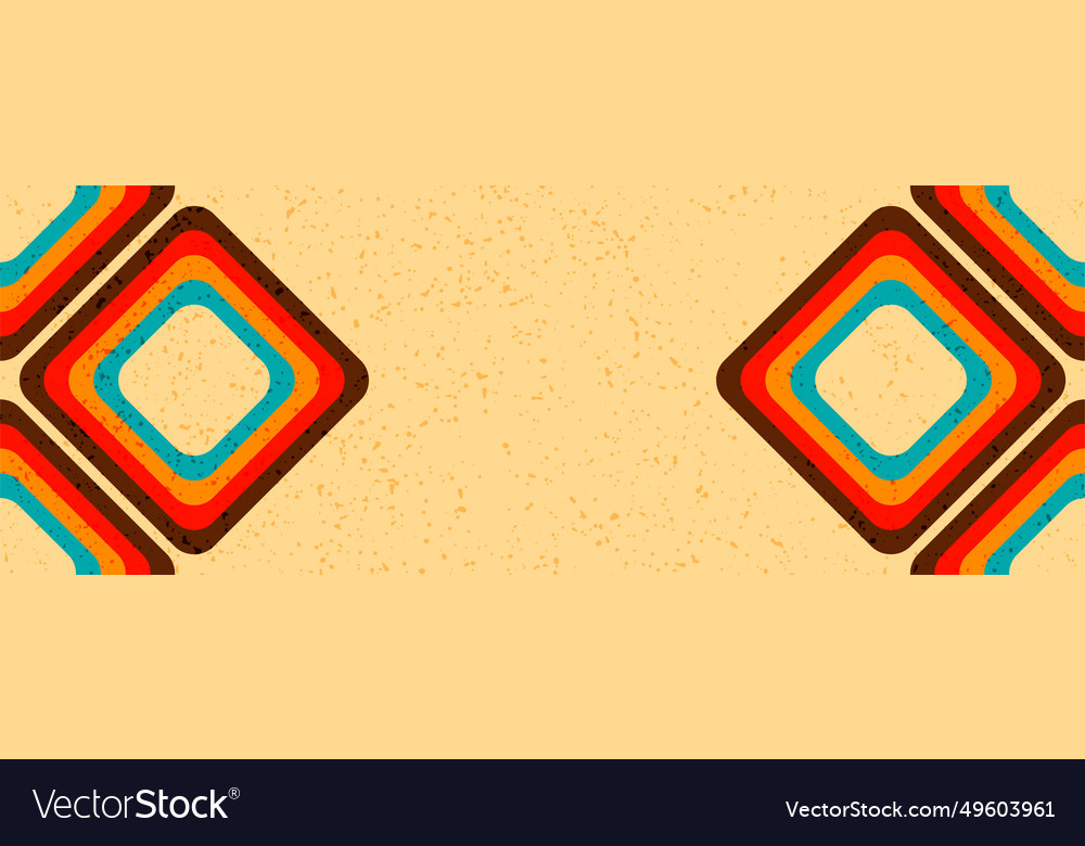 Geometric retro texture background Royalty Free Vector Image
