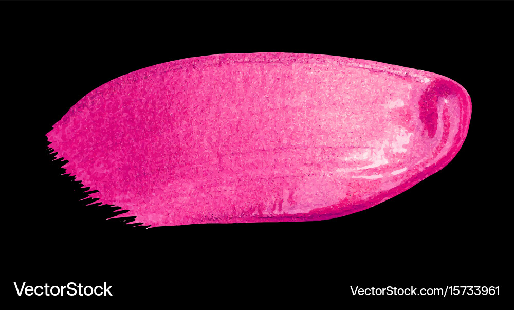 Pink brush stroke for your amazing design Vector Image
