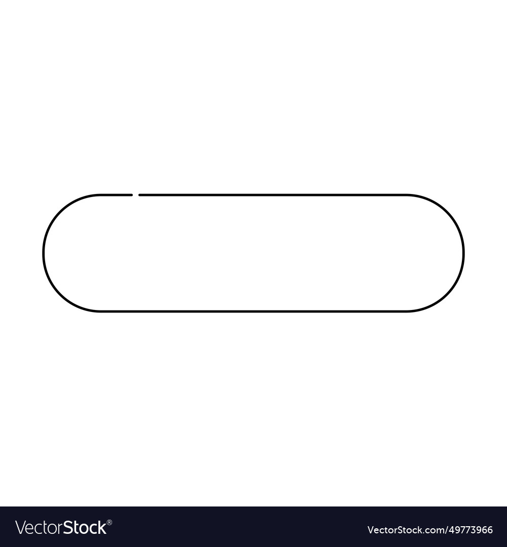 Textbox button icon design element for web mockup Vector Image