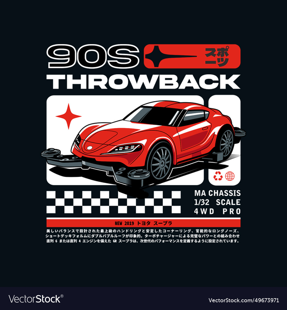 90s throwback Royalty Free Vector Image - VectorStock