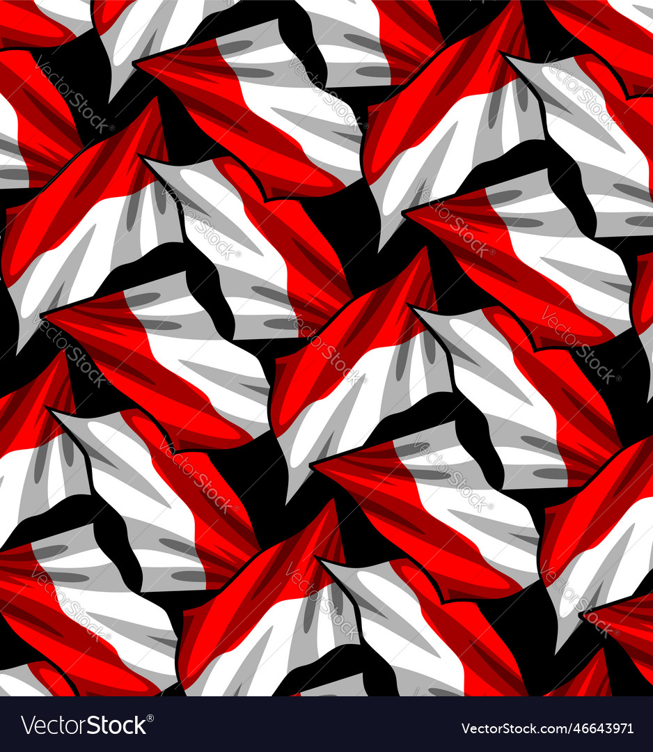 Country flag pattern template Royalty Free Vector Image