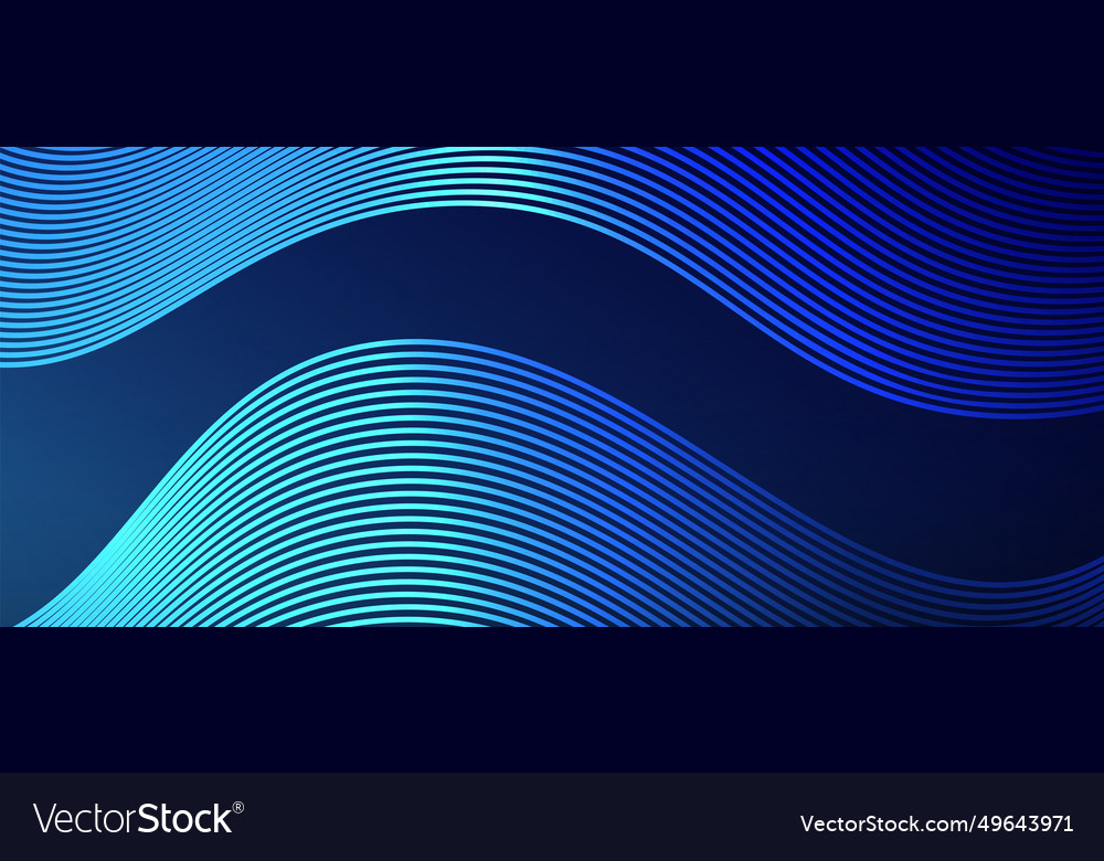 Dynamic wave geometric design Royalty Free Vector Image