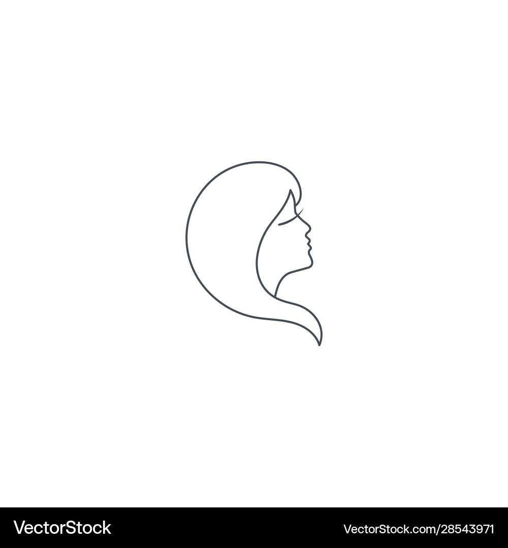 Femininity logo elements Royalty Free Vector Image