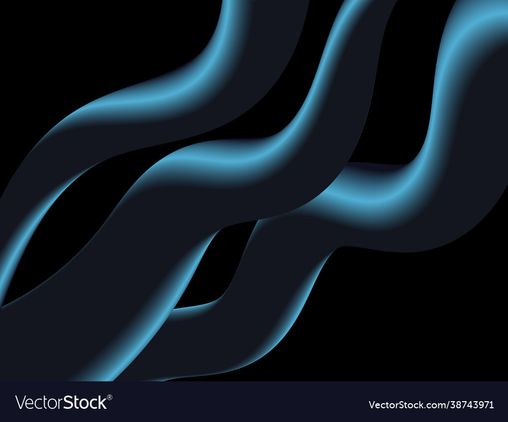 Fluid gradient background Royalty Free Vector Image