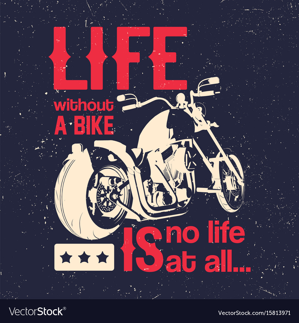 Motorcycle creative poster Royalty Free Vector Image