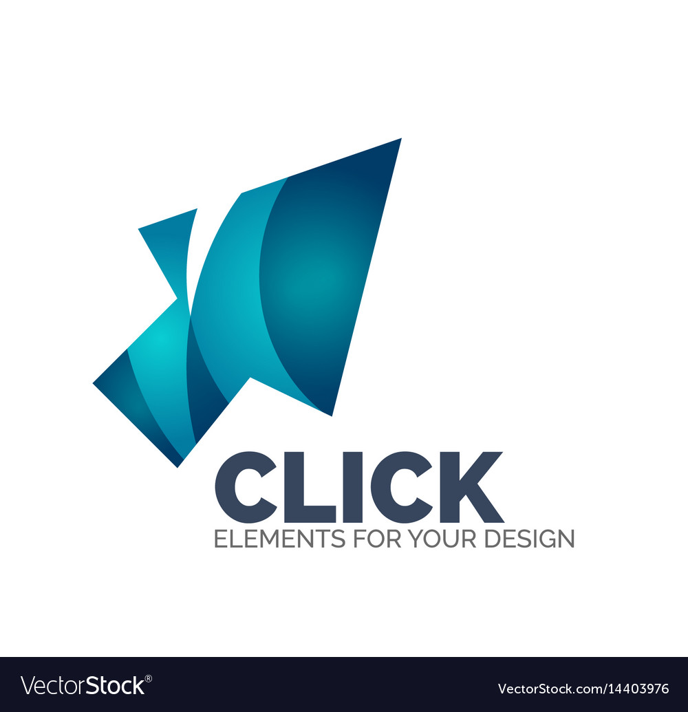 Icon arrow mouse pointer or directional Royalty Free Vector