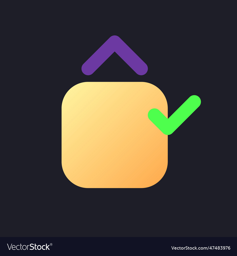 Jump animation applying flat gradient fill ui Vector Image Jump animation applying flat gradient fill ui Vector Image