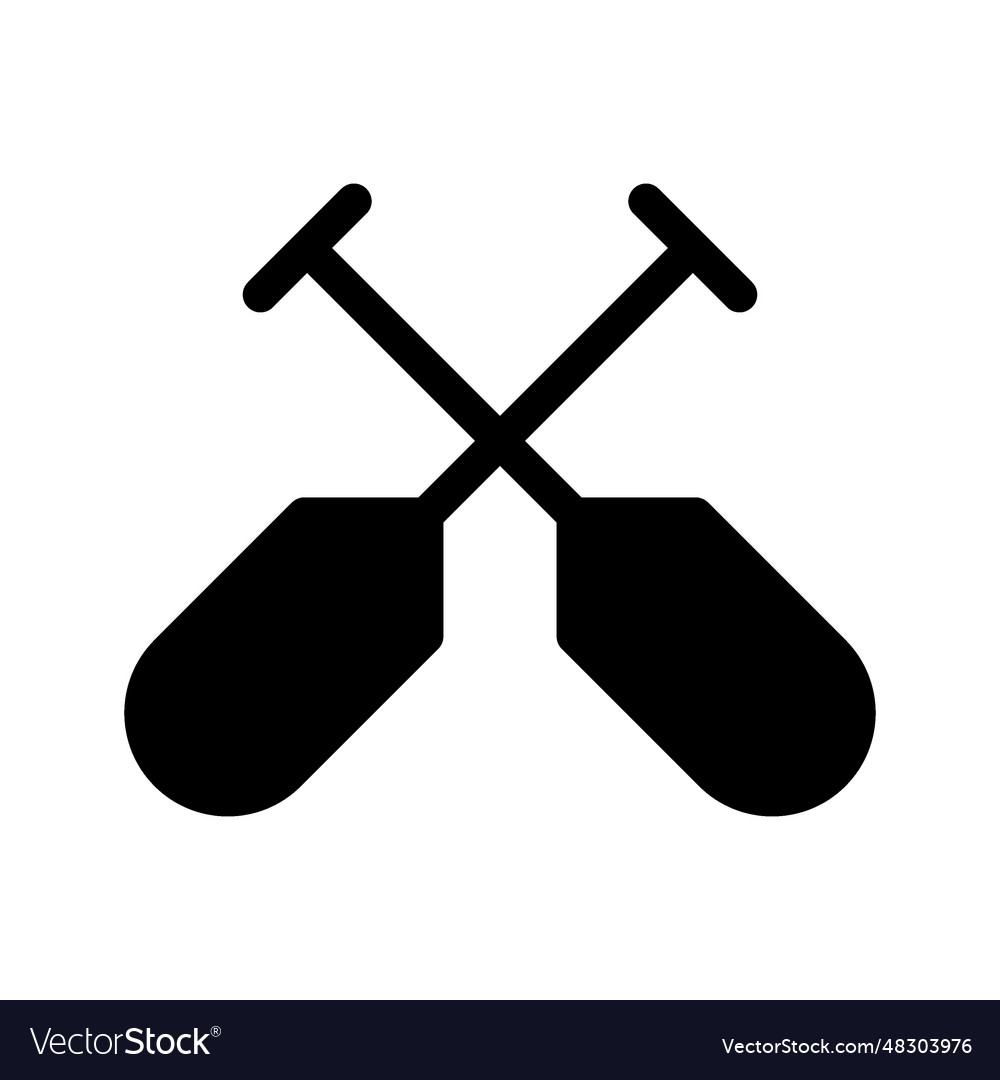 Paddle icon Royalty Free Vector Image - VectorStock