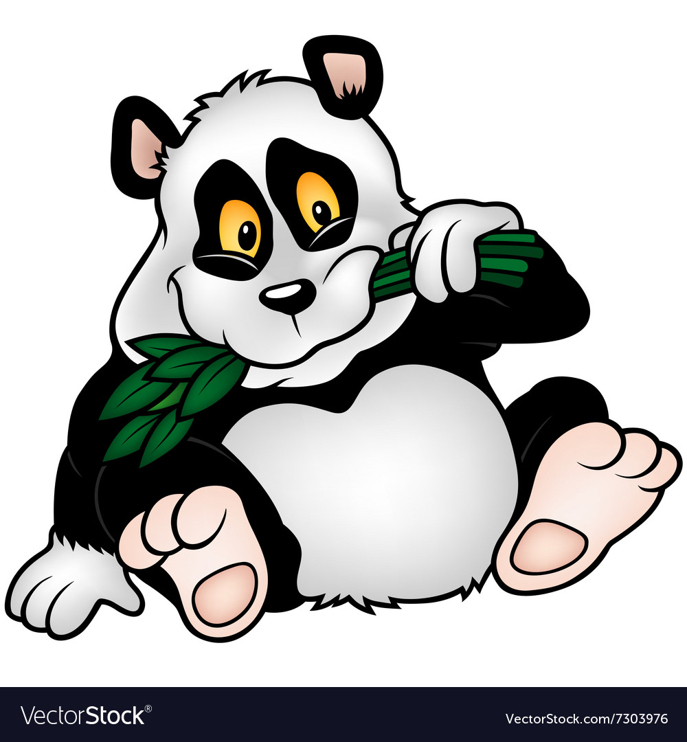 Panda bear Royalty Free Vector Image - VectorStock