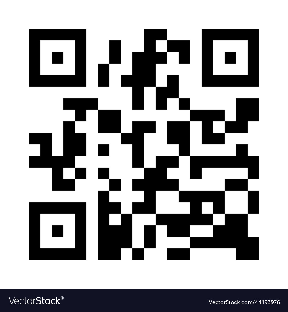 Qr code Royalty Free Vector Image - VectorStock
